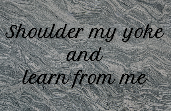 Shoulder My Yoke – St Thomas’ Church